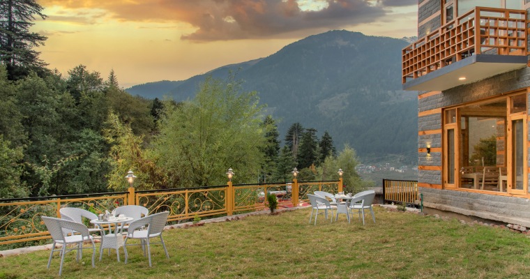 Deluxe Room at Hotel Indrasan Manali, Luxury Hotel in Manali.